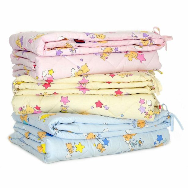 Trapunta invernale Gabel per lettino culla Carosello Stellina con paracolpi L818